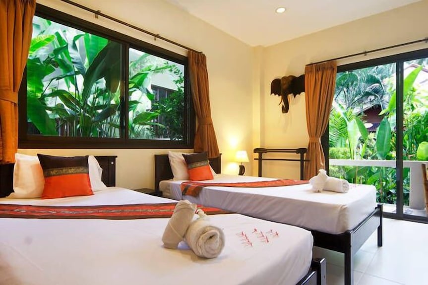 Villa 2 Chambres (4-5p) Jardin Tropical Zen, Piscine, Jacuzzi, Plage 400m. - Koh Samui