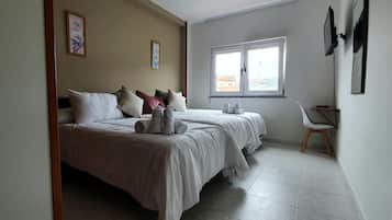 Secretária, Wi-fi grátis, roupa de cama fornecida