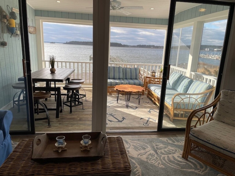 Waterfront, Spectacular Sunsets, Private Beach, And Dock Sept Wknds Still Avail - 裡霍伯斯灘