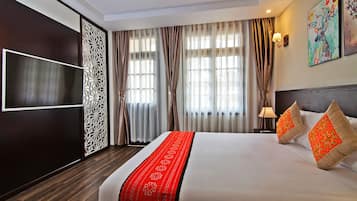 Suíte | 1 quarto, roupas de cama premium