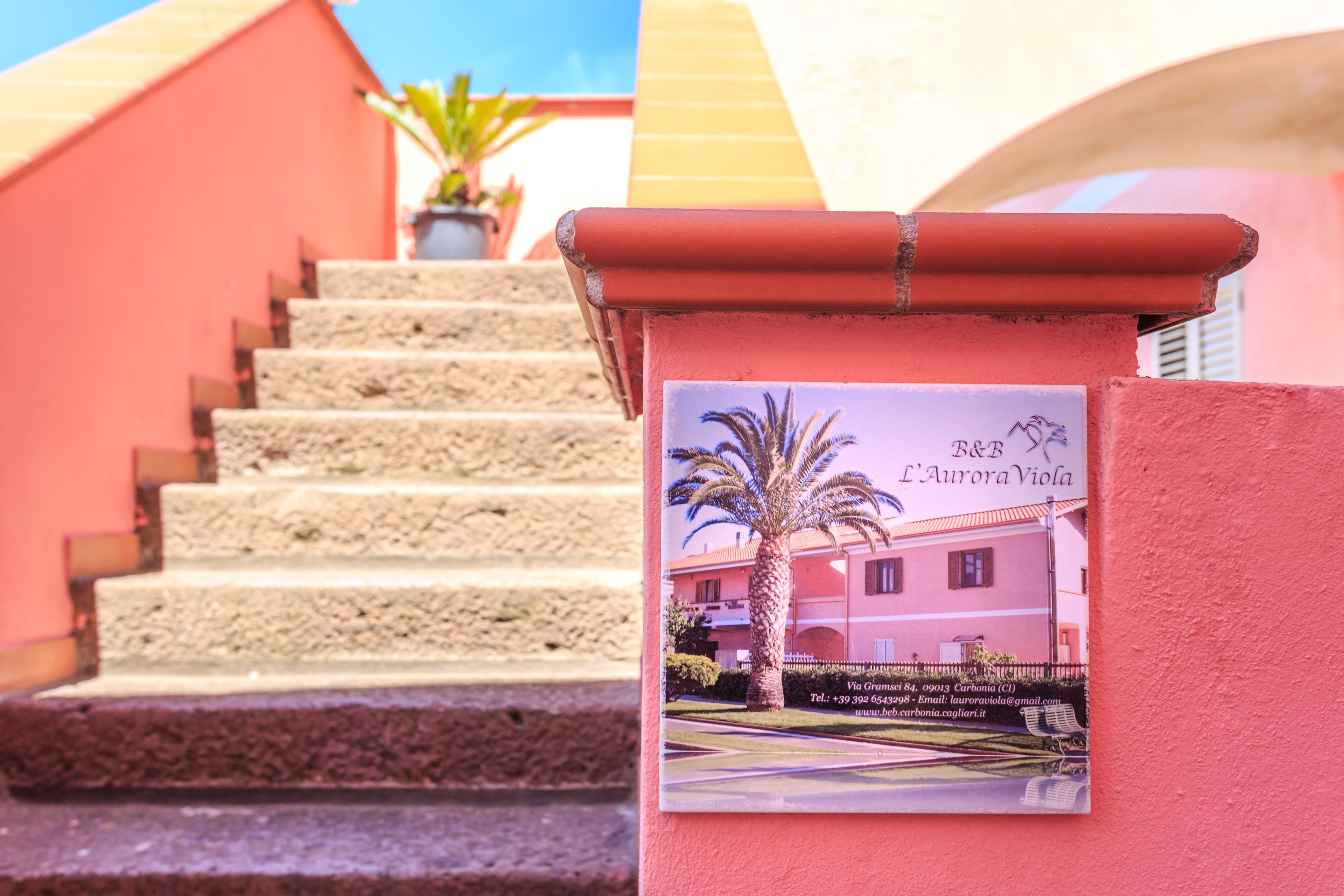 Entrada da propriedade