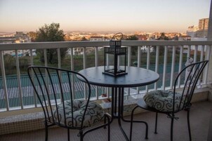 Quarto casal luxo, 1 cama de casal | Sacada