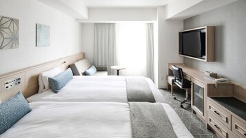 Quarto Twin Superior, não fumadores | Secretária, cortinas/cortinados opacos, quartos insonorizados