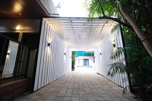 Entrada da propriedade