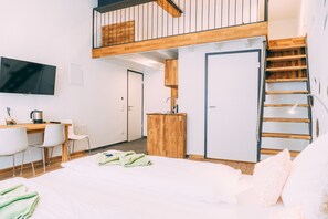 Loft, no rés do chão | Quartos insonorizados, ferro/tábua de engomar