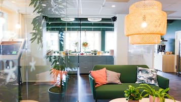 Sala de estar do lobby