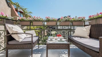 Apartamento, sacada | 1 quarto, roupas de cama premium, quartos à prova de som