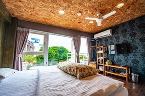 Quarto Duplo | Wi-fi grátis, roupa de cama fornecida 