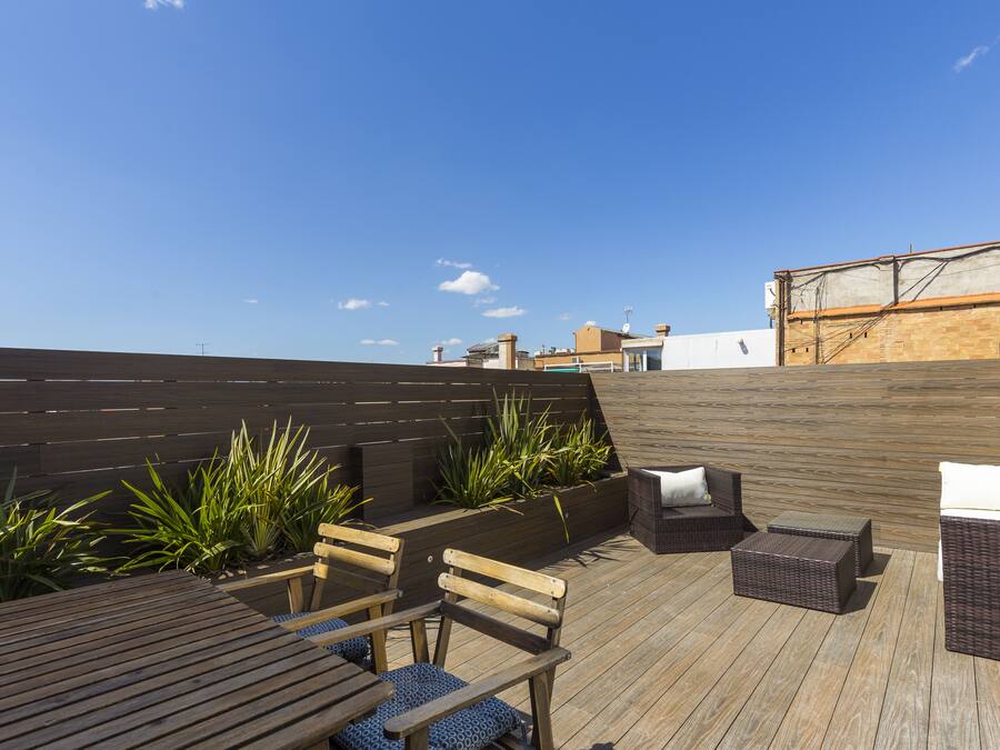 Penthouse, 2 quartos | Varanda