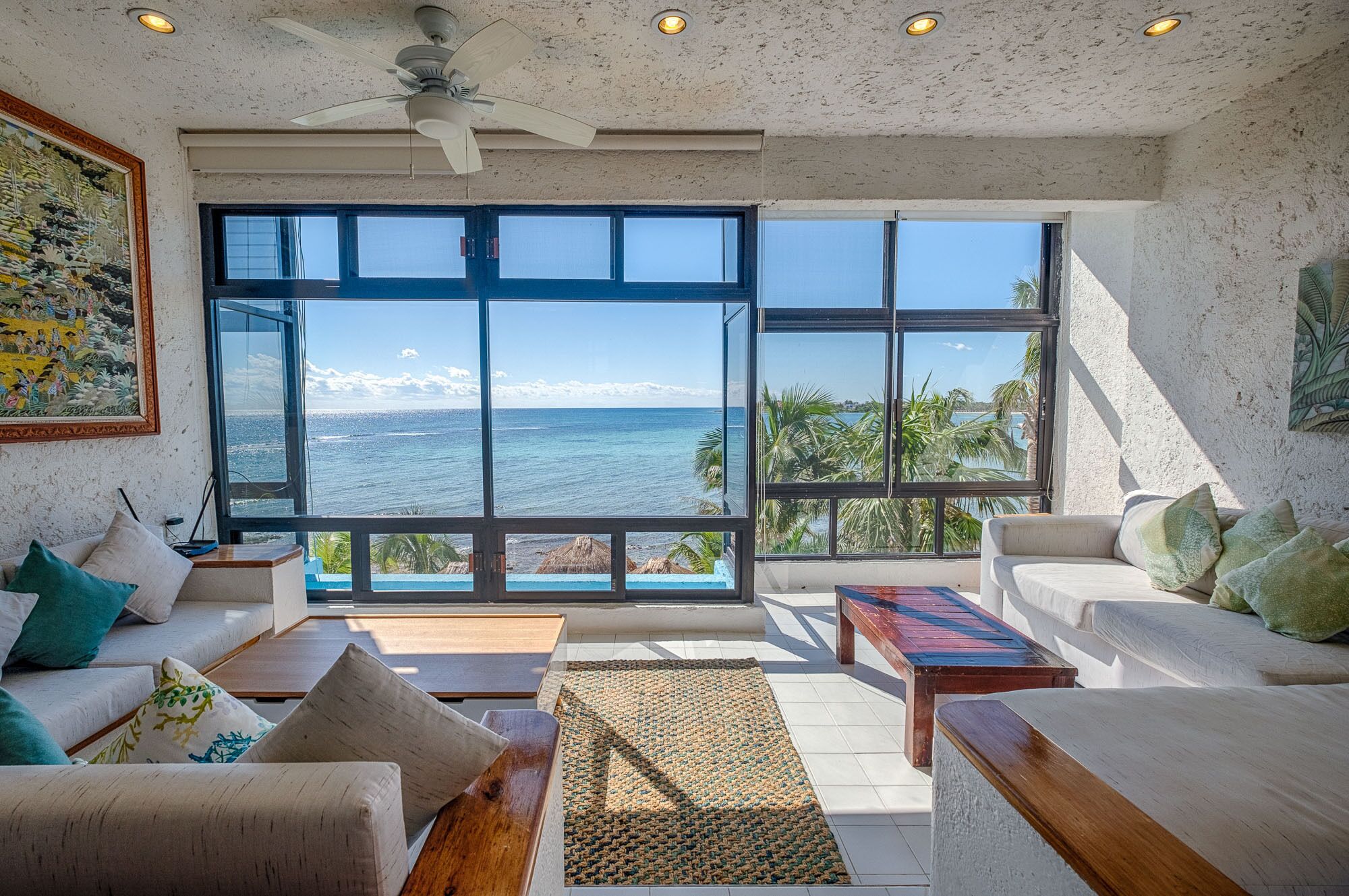 Amazing View Oceanfront With 2 Pools, Daily Housekeeping - Akumal