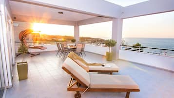 Vila luxo, banheira | Terraço/pátio