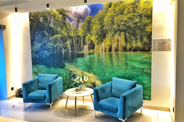 Sala de estar do lobby