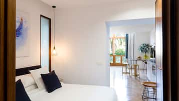 Loft Cidade | 1 quarto, roupa de alta qualidade, edredões de penas, cofre no quarto