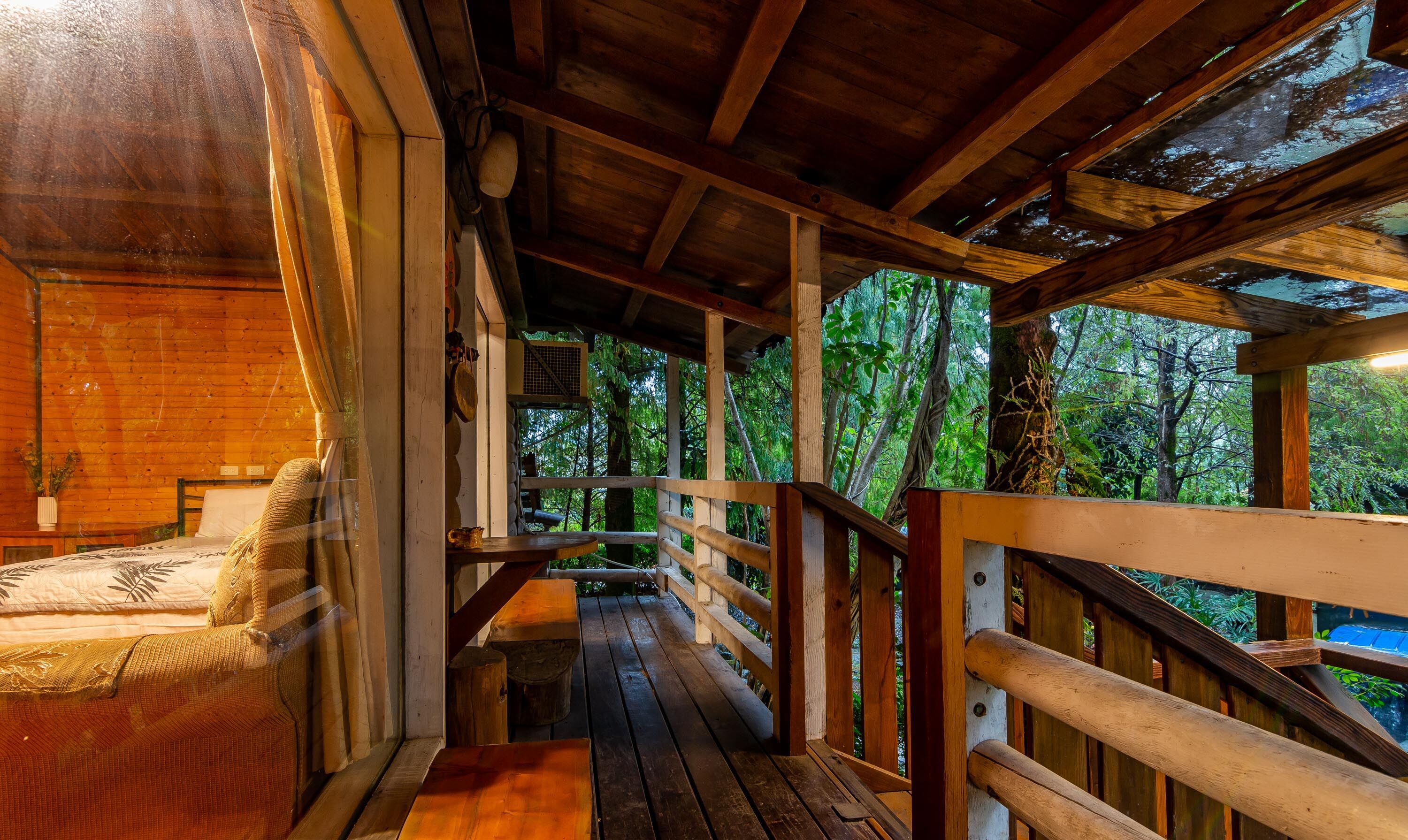 Quarto quádruplo luxo | Terraço/pátio