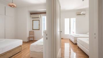 Apartamento (Victoria Best Apartments near Metro 3) | 3 quartos, ferro/tábua de engomar, Wi-fi grátis