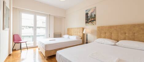 Apartamento, 3 quartos | Wi-Fi de cortesia, roupa de cama