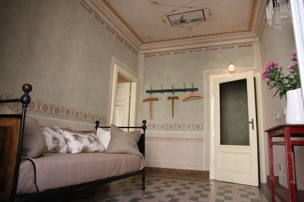 Typical Style House In One Of The Historic Streets In The Center Of Lucca - Tuscany