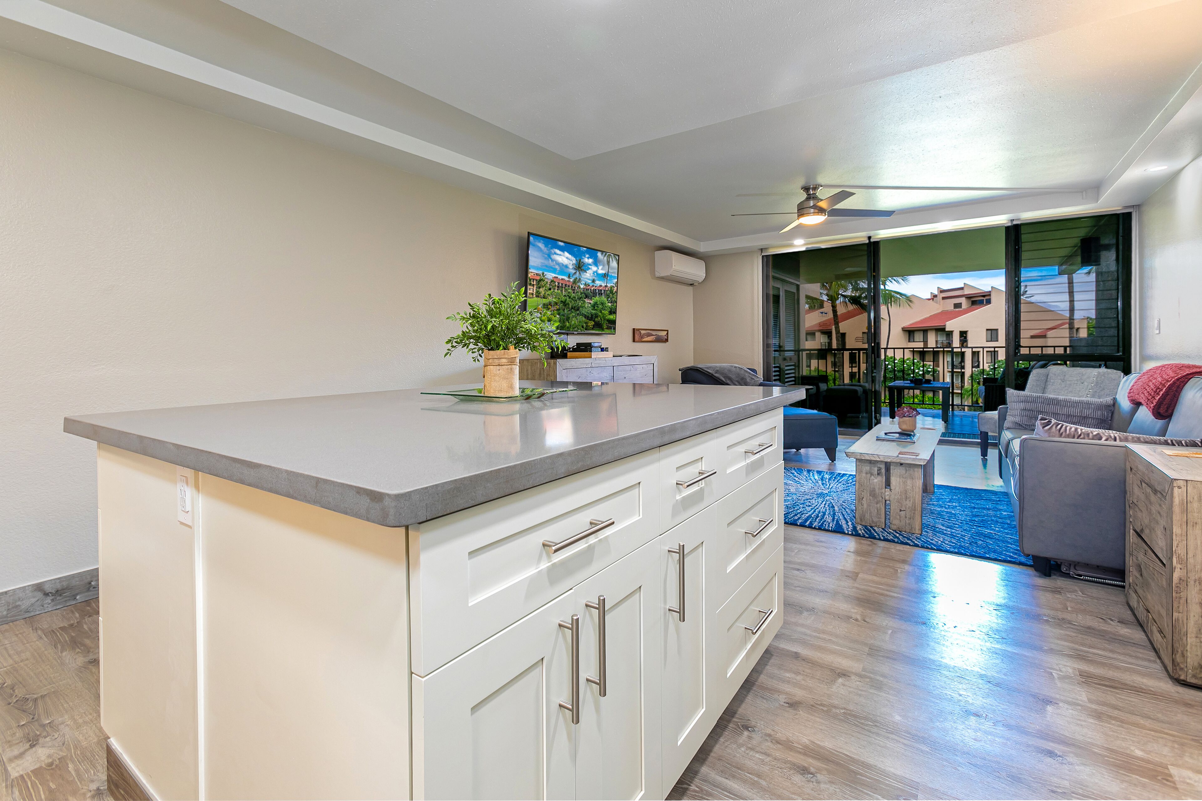 Garden View Large Lanai A/c Gym Near Beach Ks7305 - 와일레아