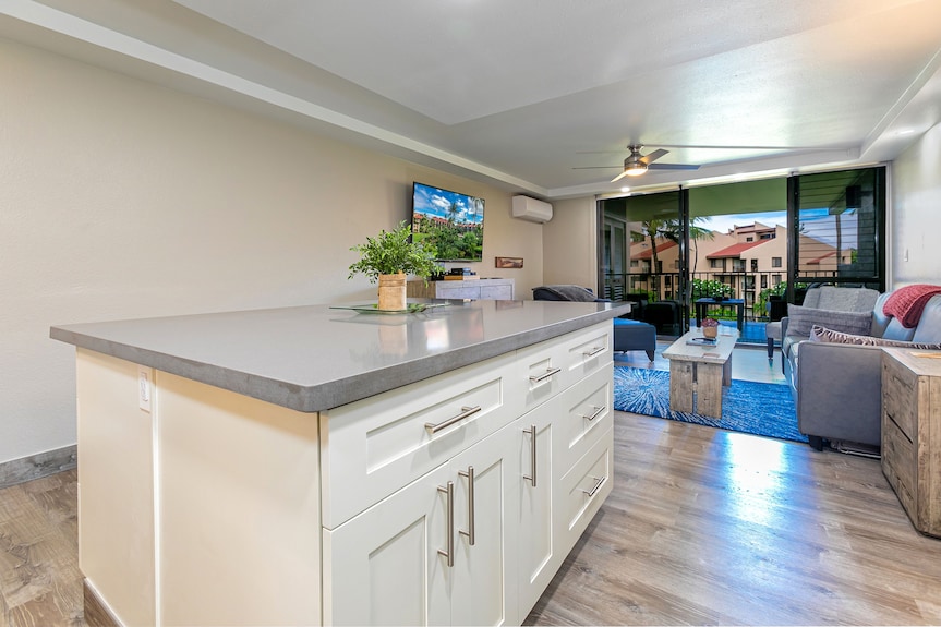 Garden View Large Lanai A/c Gym Near Beach Ks7305 - 와일레아