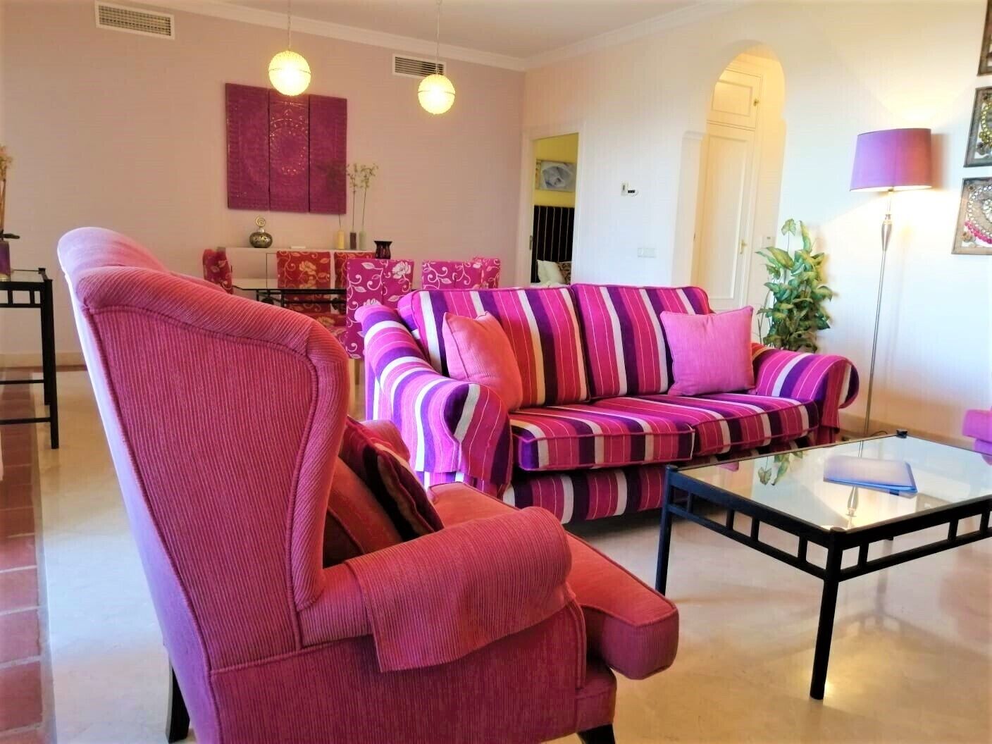 Luxury Apartment On Ground Floor With Sea Views, Private Garden - Manilva