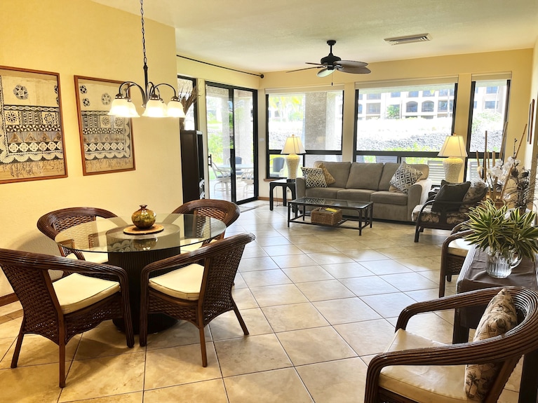 The Shores, Quiet, Upgraded Condo, Large Lanai W/ Garden Area And Lawn - Kīholo State Park Reserve, Kailua-Kona