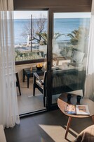 Apartamento, 1 quarto, terraço, vista para o mar | Terraço/pátio