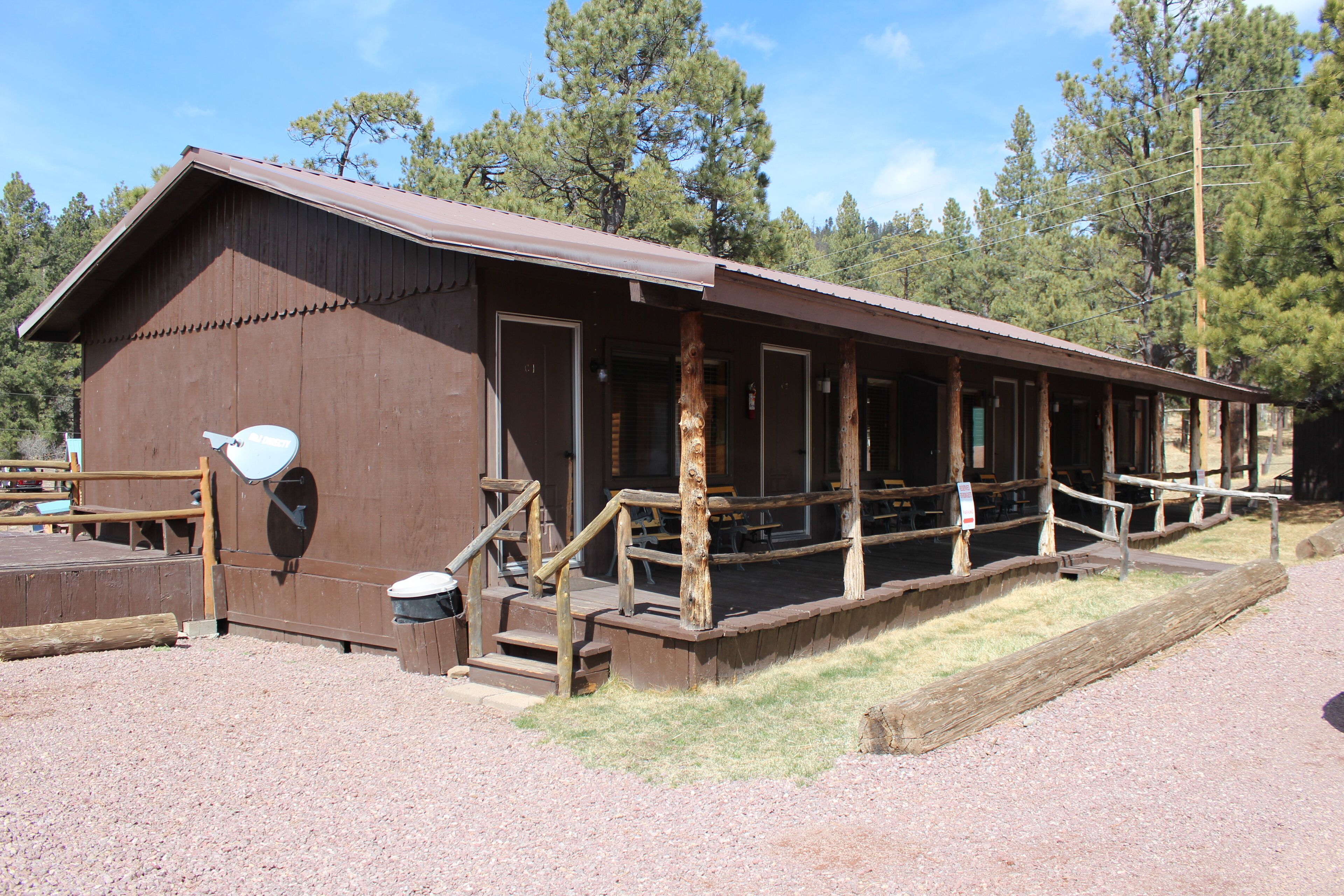 Luxury six bedroom modern cabin on seven acres of ponderosa pines in ...