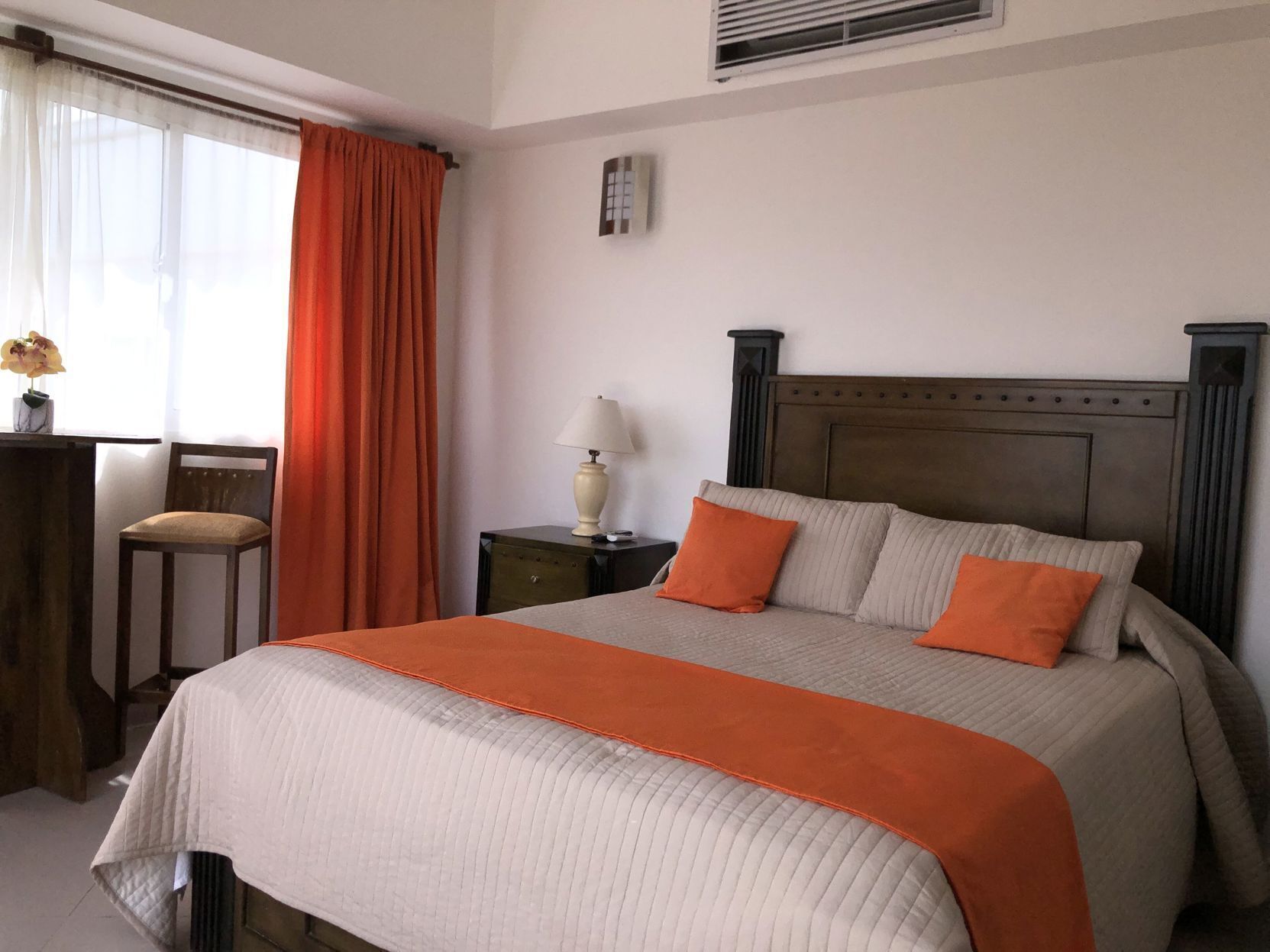 Roupas de cama premium, quartos à prova de som