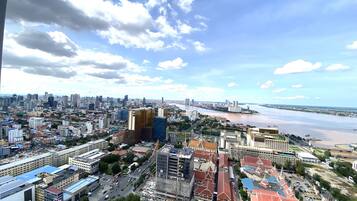 One Bed Apartment Riverview | Vista do quarto
