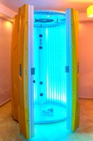 Sauna, banho turco, massagens de pedras quentes, massagens desportivas