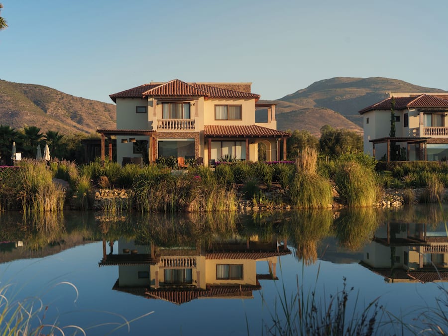 Fachada da propriedade