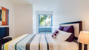 2 quartos, quartos insonorizados, ferro/tábua de engomar