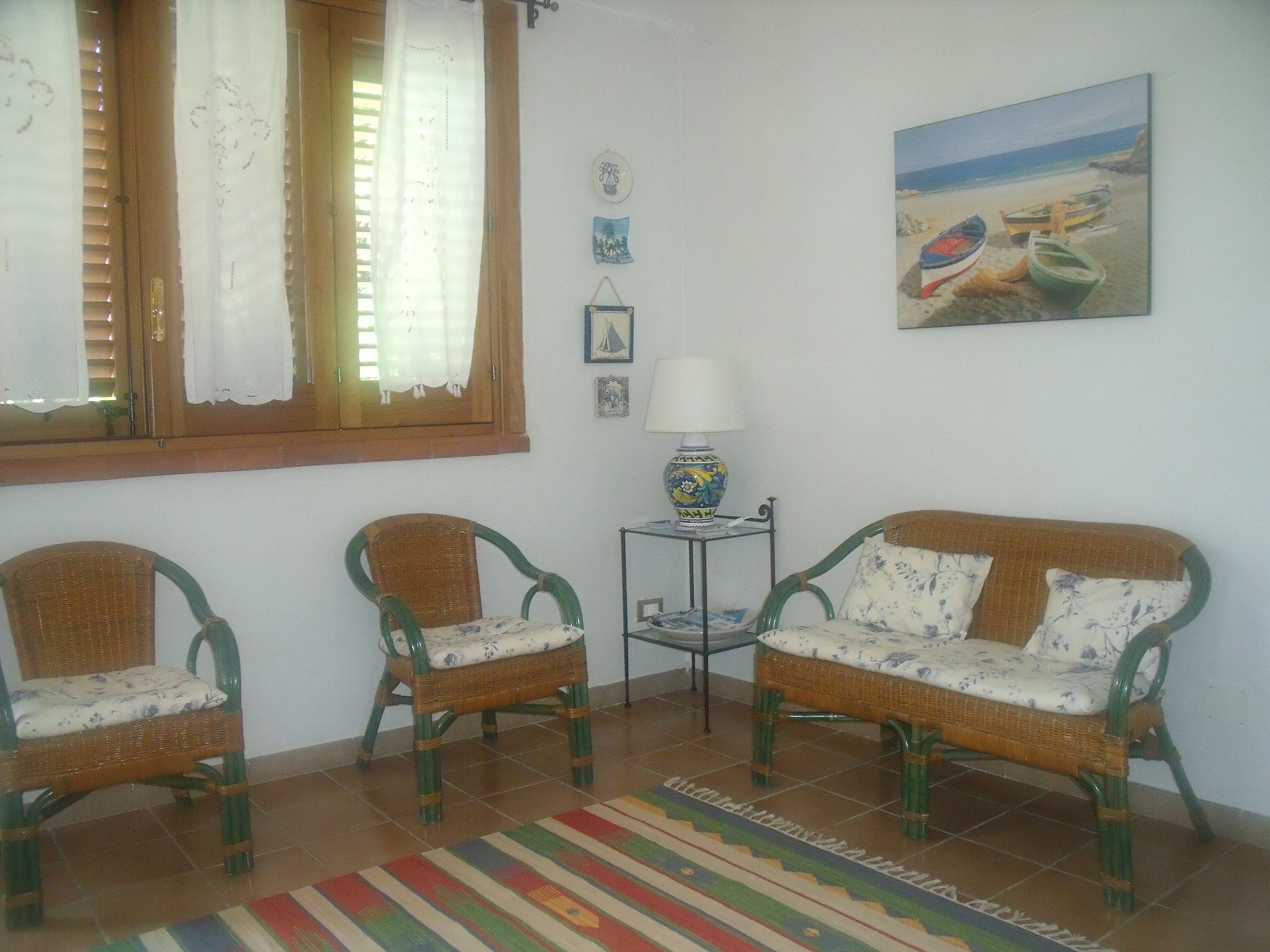 Bougainvillier Rouge - Vue Sur La Mer - à 2 Pas De La Baie.  Parking - Wifi - San Vito Lo Capo