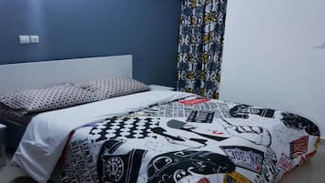 Apartamento Comfort, 2 quartos, varanda | 2 quartos, secretária, ferro/tábua de engomar, Wi-fi grátis