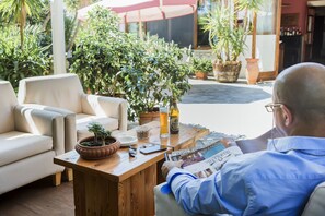 Sala de estar do lobby