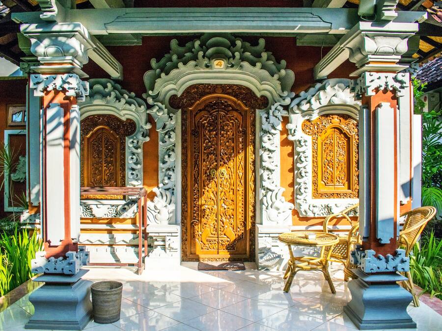 Bangalô luxo | Vista do quarto