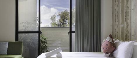 Quarto Quádruplo, banheira | Lobby