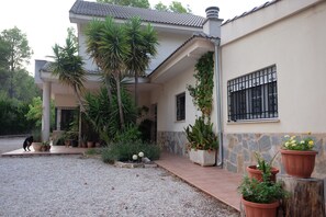 Entrada do alojamento