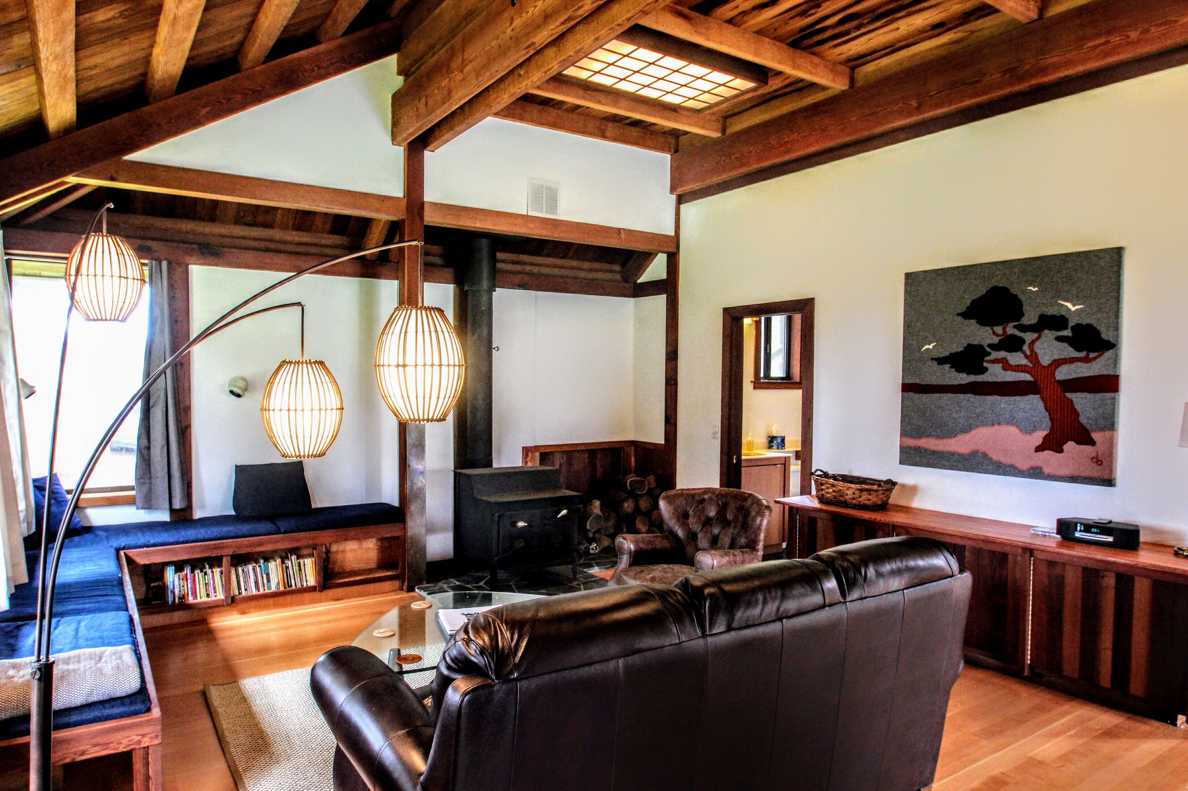 Hinoki House Built By Japanese Master Artisan Featured In Sunset Magazine - Mendocino, CA