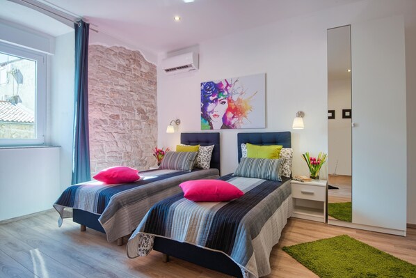 Estúdio Standard (3 persons) | Quartos insonorizados, Wi-fi grátis, roupa de cama fornecida