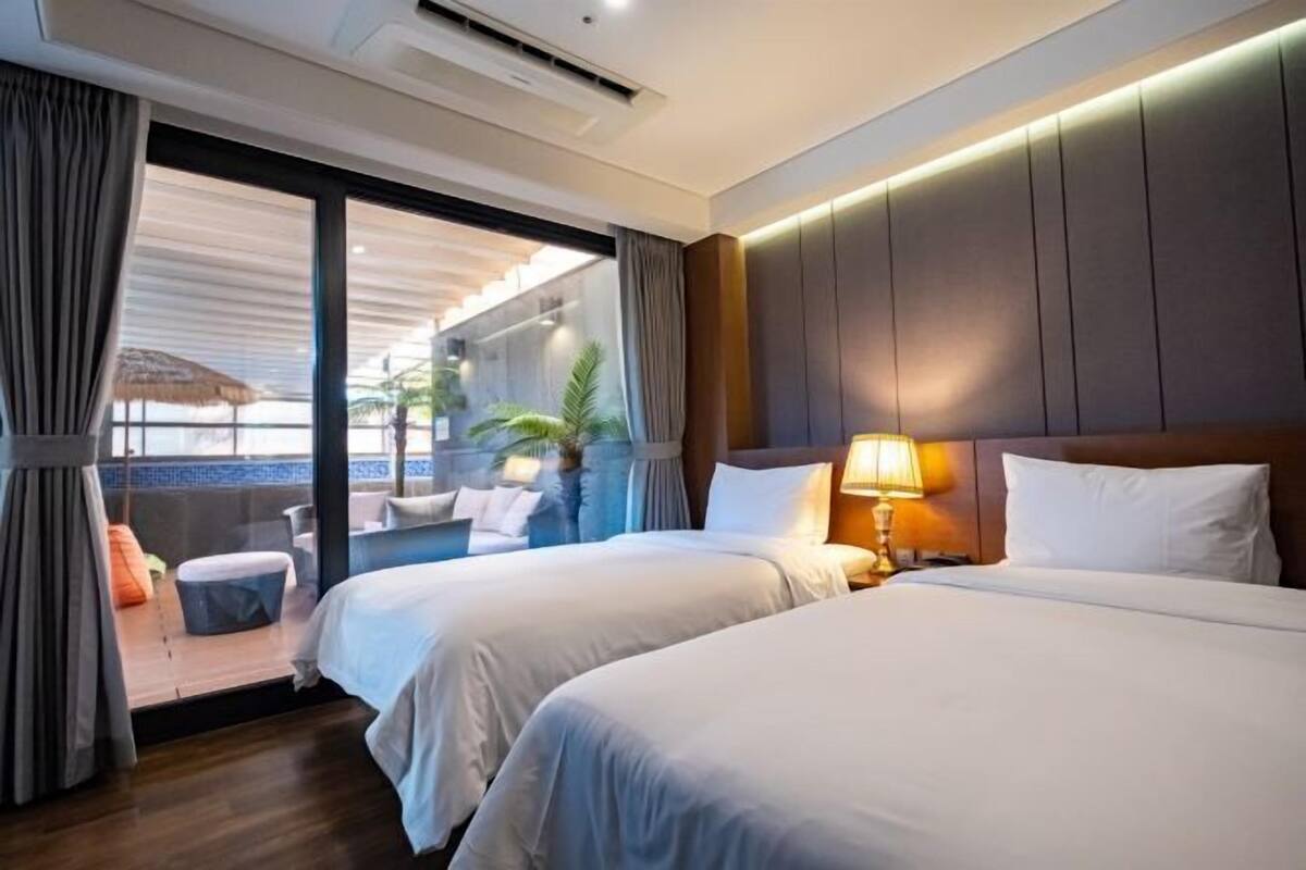 1 quarto, minibar, cofre no quarto, secretária