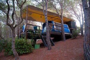 Tenda Comfort | Roupa de cama fornecida 