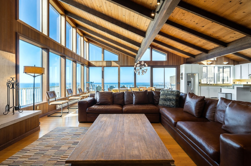 Espectacular Frente Al Mar, Playa Aislada, Codiciadas Vistas De Olas Rompientes De Kailua Bluff - Dillon Beach, CA