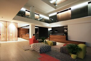 Sala de estar do lobby