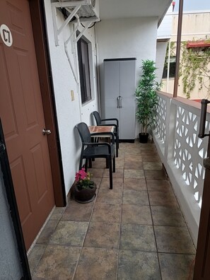 Quarto solteiro clássico, 1 quarto | Sacada