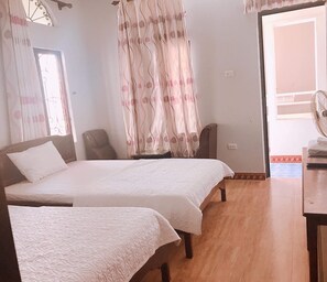 Quarto duplo | Cofres nos quartos, escrivaninha, Wi-Fi de cortesia
