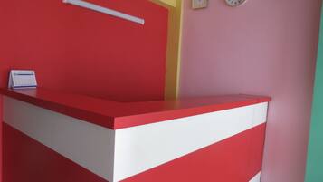 Quiosque de check-in/check-out