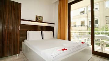 Wi-Fi de cortesia, roupa de cama