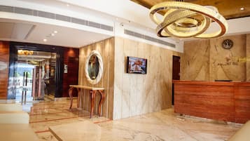 Sala de estar do lobby