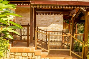 Entrada do alojamento